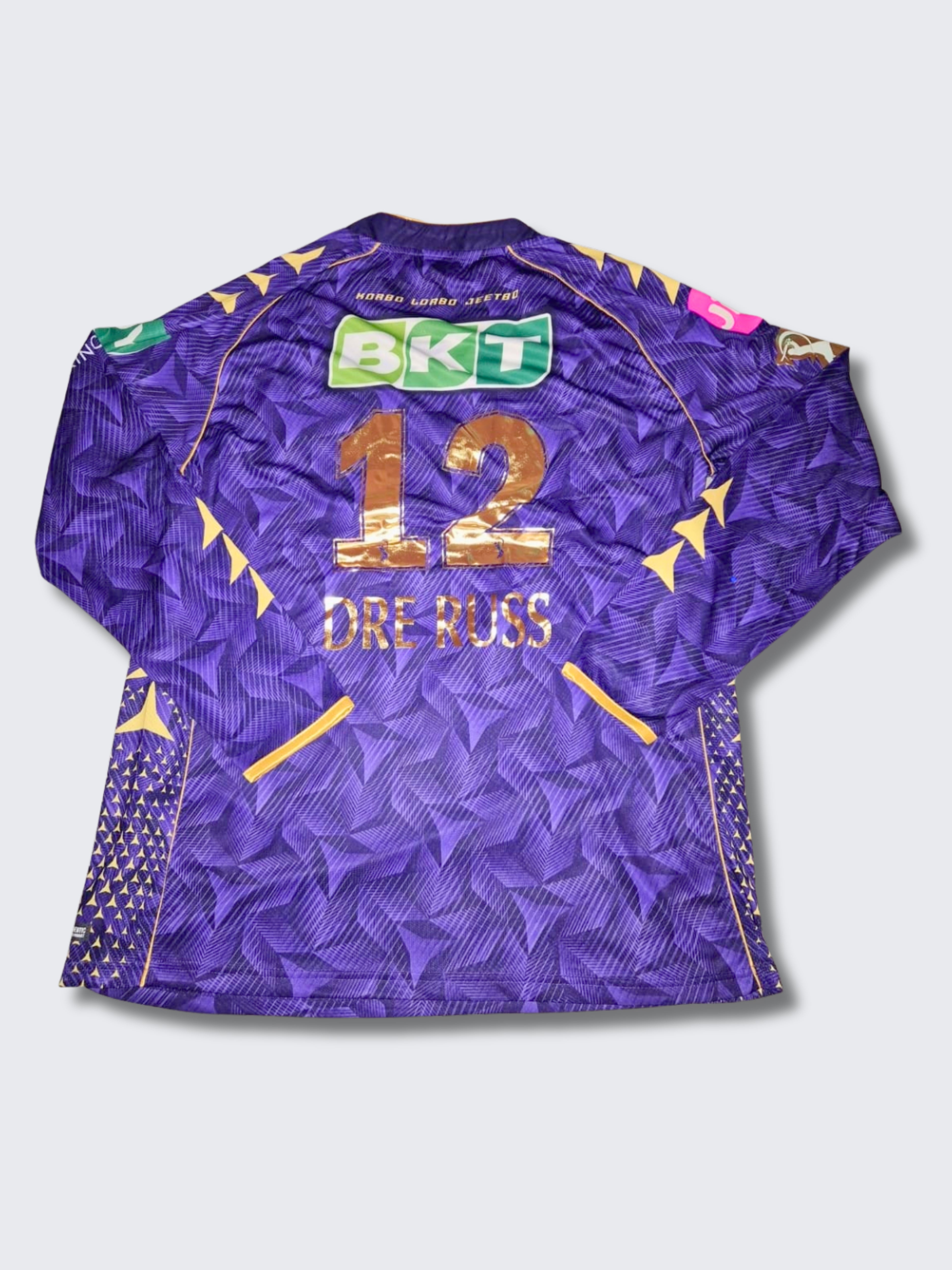 Kolkata Knight Riders Andre Russel Long Sleeve Jersey – Mystery Cricket